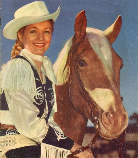 Famous Gail Davis Starred In Annie Oakley A Western Tv Series That Aired From 1954 To 1957