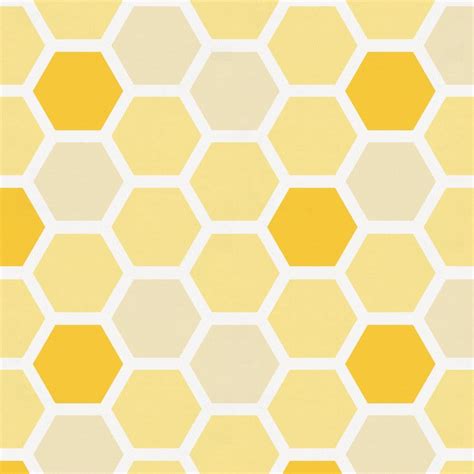 Yellow Honeycomb Pattern Pattern Inspiration Daily