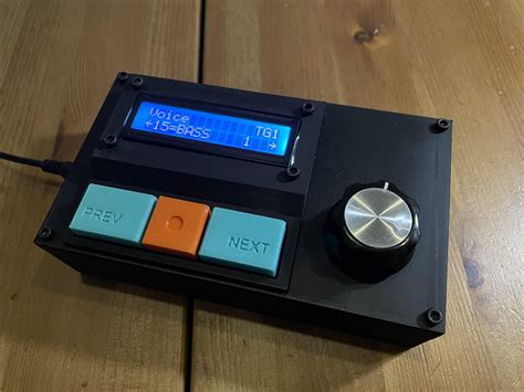 yet another minidexed with midi in and knobs for easier menu