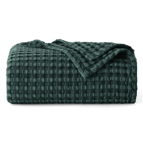 Bedsure Cooling Cotton Waffle Twin Xl Blanket
