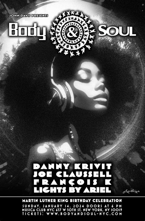 Mlk Birthday Celebration — Body And Soul Nyc