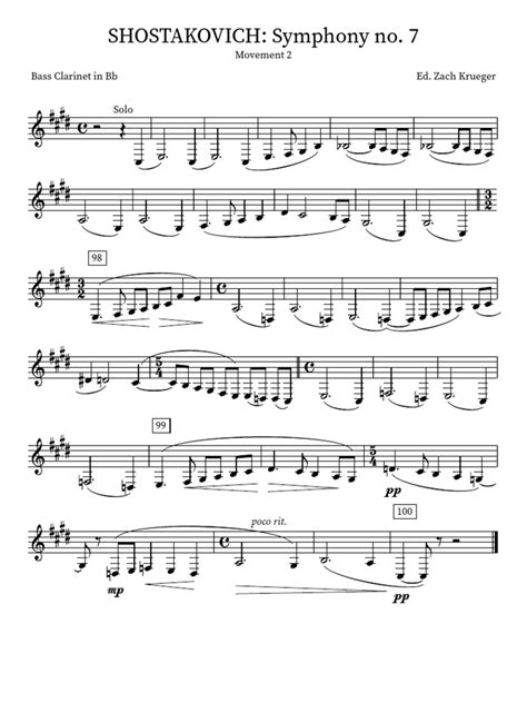 Shos 7 Mvmt 2 Treble Pdf