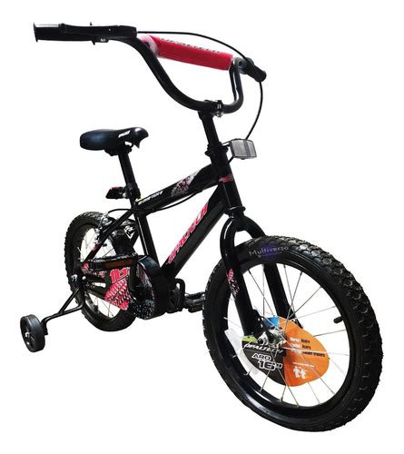 Cicla Bmx Opaltech Para Niños Rin 16 Con Ruedas Auxiliares Envío Gratis