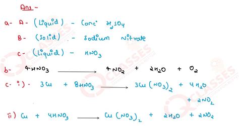 Class10 Icse Chemistry Chapter Nitric Acid