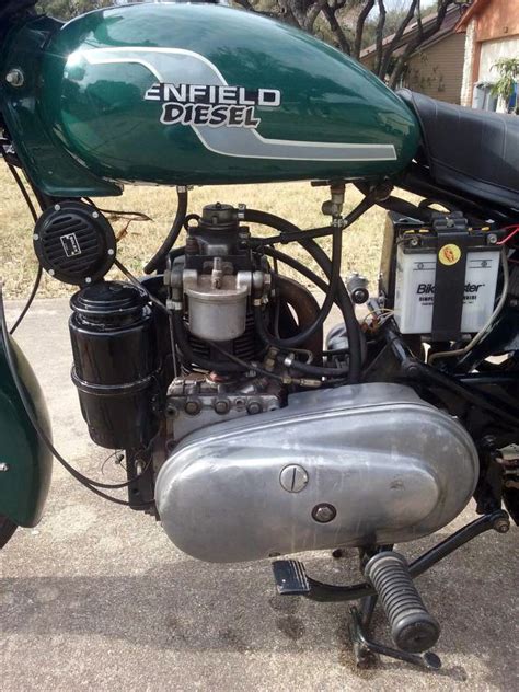 A Close Look At Royal Enfields Diesel Motorcycle