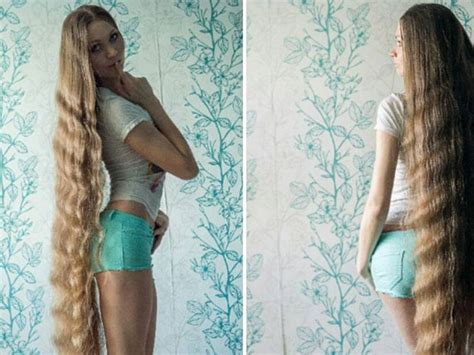 Hair Secrets From Russias Real Life Rapunzel Who Hasnt Cut Her