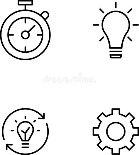 Internet Of Things Icon Set Iot Symbols Design Smart Device Industry Artificial Intelligence