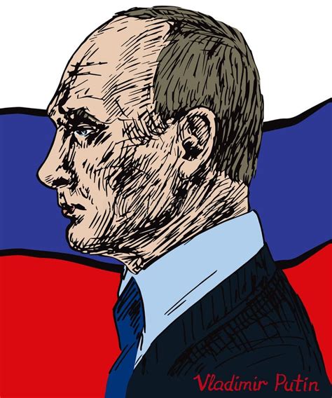 Vladimir Vladimirovich Putin Russian Politician President Of The