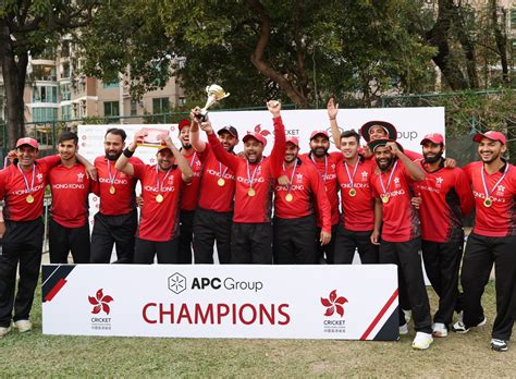 Hong Kong One Day Series Ehsan Khan Stars As Hosts Edge Kuwait In