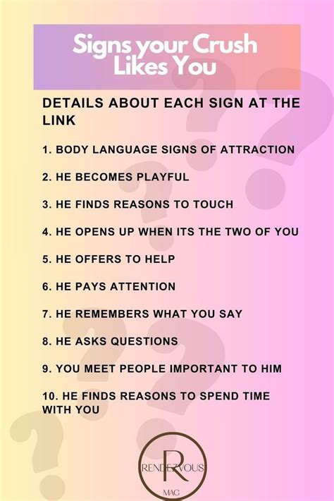 Signs Your Crush Likes You How To Find Out If Someone Likes You