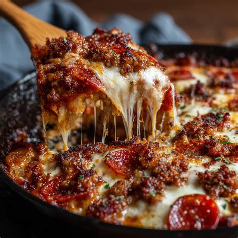 Sausage And Pepperoni Pizza Casserole Recipes Time