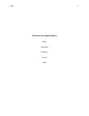 Presentence Investigation Report Docx Psir 1 Presentence