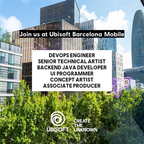 Ubisoft Barcelona Mobile On Linkedin Devopsengineer Technicalartist