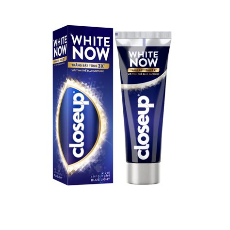 Ushop Closeup White Now Trắng Bật Tông 3x Blue Sapphire 100g