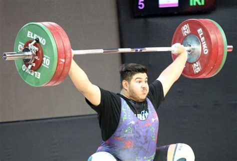 یزدانی قوی‌ترین وزنه‌بردار نوجوان جهان شد