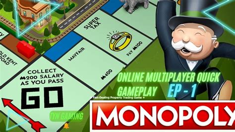 Monopoly Mobile Online Quick Multiplayer Gameplay Ep 1 Youtube