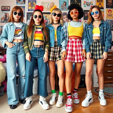 90s Theme Party Outfit Ideas For Females Top Looks