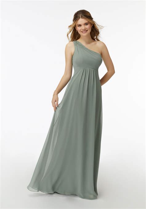 Dress Mori Lee Bridesmaids Collection 21738 Embroidered One