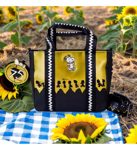 Loungefly Peanuts 75th Anniversary Tote Bag Merchoid Australia