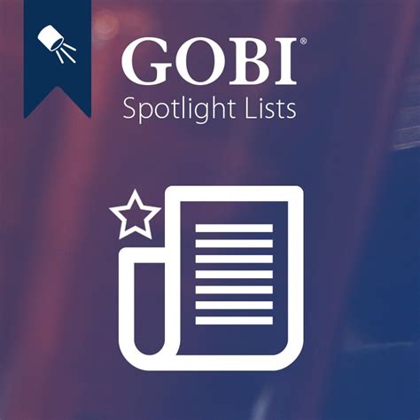 Did You Know We Post Monthly Spotlight Lists In Gobi Here You Can