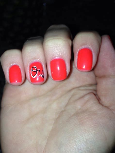 Orioles Nails Polished Nails Dundalk Orioles Nails Pretty Beauty