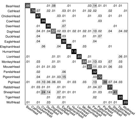 multi class classification by sparse frame