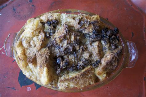 Rustic Bread Pudding With Bourbon Whipped Cream Recipe
