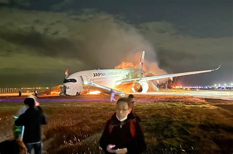 Crash Of An Airbus A350 941 In Tokyo Bureau Of Aircraft Accidents