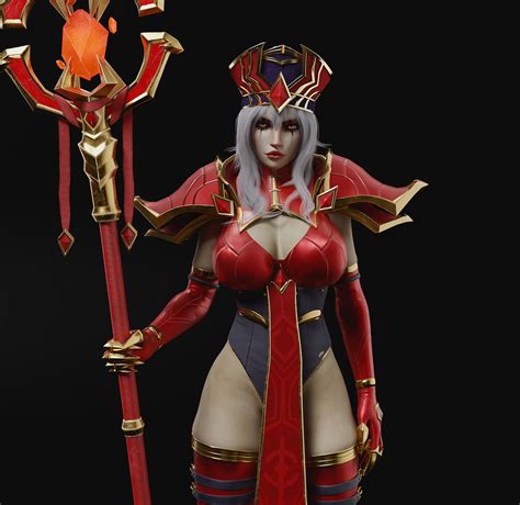 Sally Whitemane By Fedevaa On Deviantart