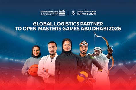 The Open Masters Games Abu Dhabi 2026 Ad Ports Group