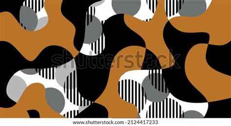 Abstract Wave Line Pattern Vector Illustration Stock Vector Royalty