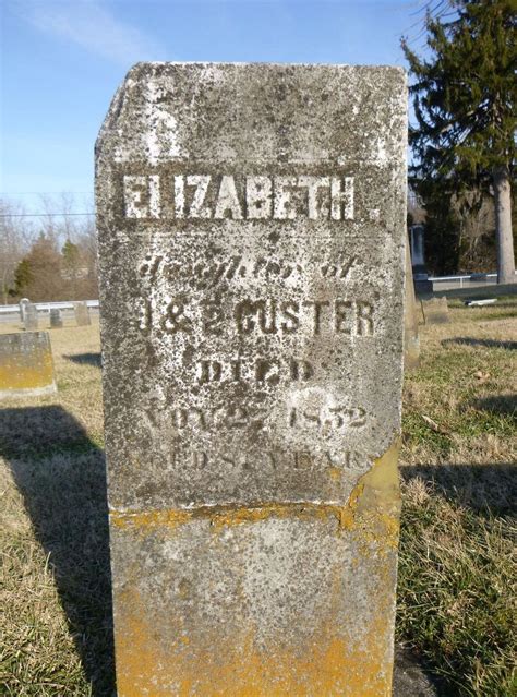Elizabeth Custer 1771 1852 Find A Grave Memorial