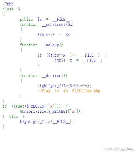 Nssctfphp反序列化3题命名空间的php反序列化 例题 Csdn博客 Nssctfphp反序列化3题命名空间的php反序列化 例题 Csdn博客
