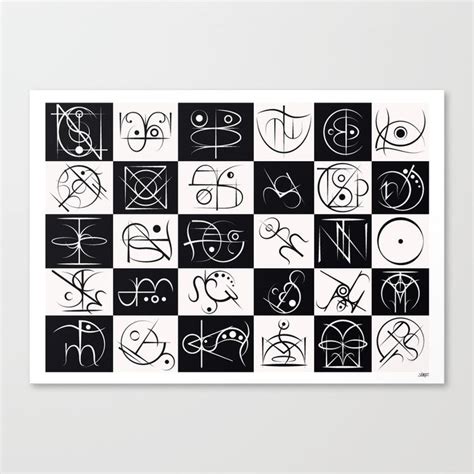 My Personal Thirty Canvas Print My Personal Tribute To The Artist That