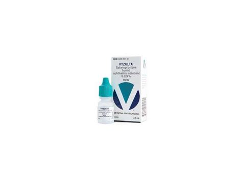 Vyzulta Latanoprostene Bunod Ophthalmic Solution 0 024 2 5 Ml