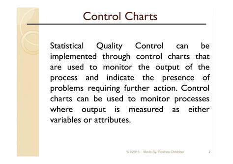 Control Charts In Statistical Quality Control Pdf