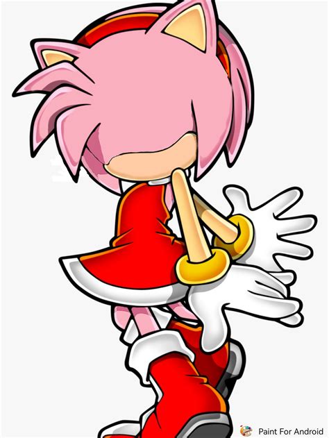 Faceless Amy Rose By Sonicartbyagha On Deviantart
