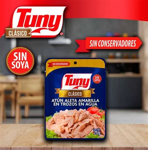 Atún En Agua Tuny Clásico 8 Sobres De 75 G Cu Zk Mayoreototal