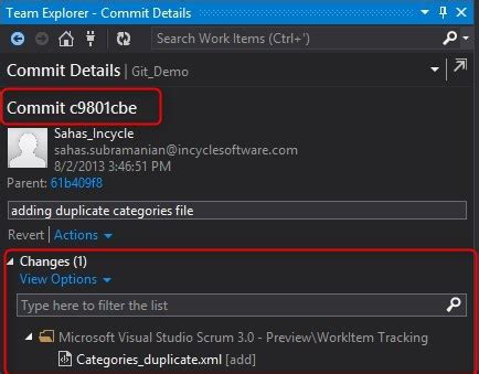 Version Control With TFS 2013 Git Repository