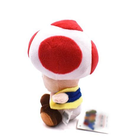 Super Mario Bros Captain Toad Toadette Mushroom Plush Doll Stuffed Toy