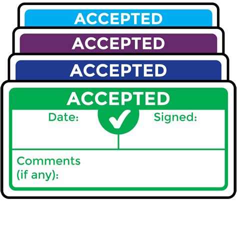 Buy Super Stick Accepted Labels