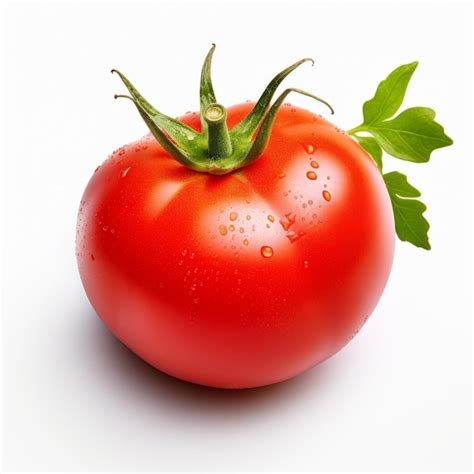 Premium Photo Crisp And Organic Tomato Sculpture With Vibrant