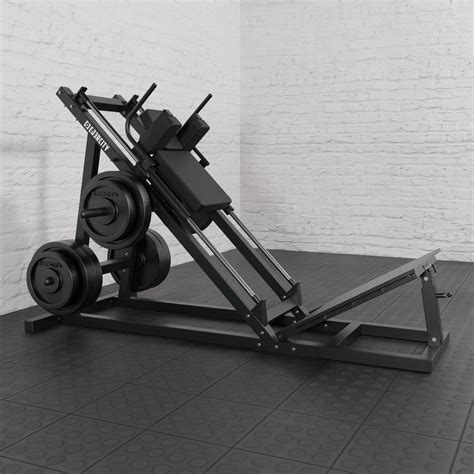 Máquina De Sentadilla Hack Squat Soluciones En Hipertrofia Muscular