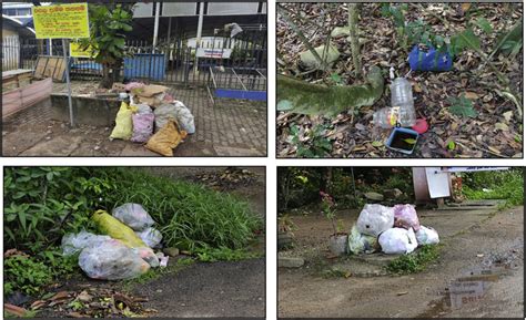 The Locations Where Polyethene And Plastics Are Dumped Illegally In