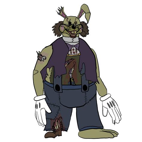 Springtrap Redesign By Kaijuboi54 On Deviantart