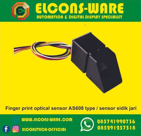 Jual Finger Print Optical Sensor As608 Type Sensor Sidik Jari Arduino