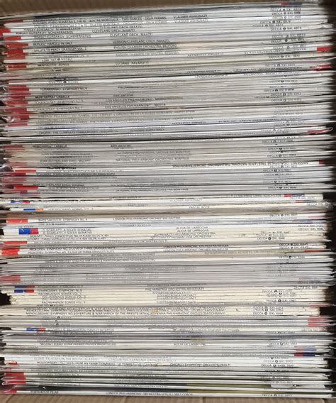 Lot 348 Decca Sxl Classical Lp Collection Lot 348 Decca Sxl Classical Lp Collection