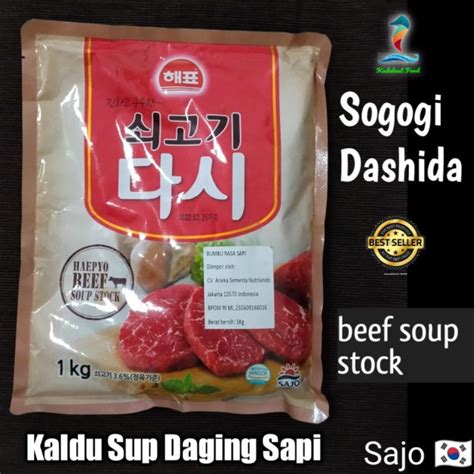 Jual Sajo 🇰🇷 Sogogi Dashida Beef Soup Stock Kaldu Sup Daging Sapi 1
