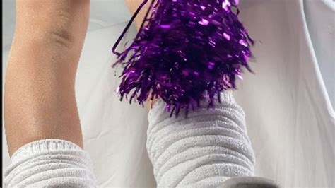 A Shoejob Date With A Cheerleader In Reebok Freestyle Sneakers And Slouch Socks Cbt Shoejob