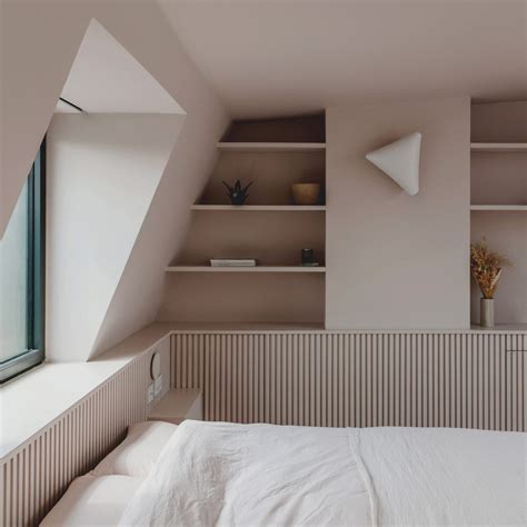 Ff Architectes Converts Attic Into Bright And Spacious Two Storey Apartment